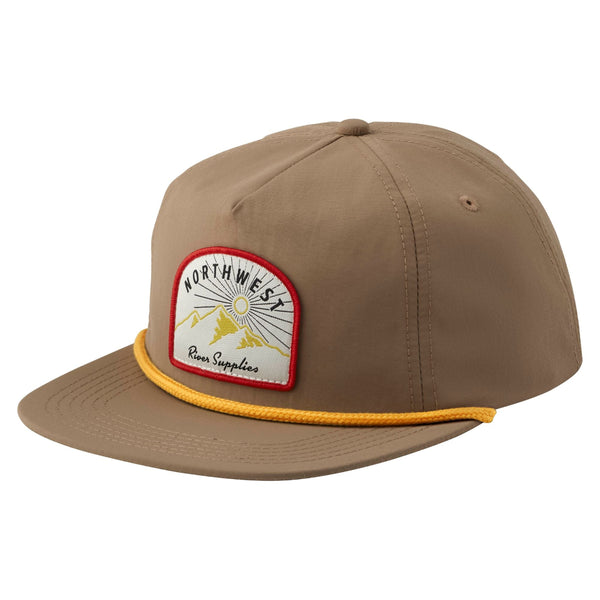 NRS Sunrise Hat | Flat Bill Fishing Hat with Hook Keeper | Iron Bow Fly ...
